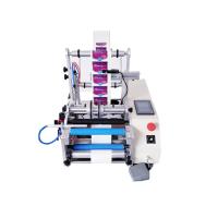 China Cosmetic Food Juice Manual Bottle Labeler Semi Auto Label Roller Machine In Small Workshop for sale