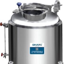China 50L 200L 500L Perfume Pure Water Liquid Storage Tank Stainless Steel Drum Agitated Tank Reactor for sale