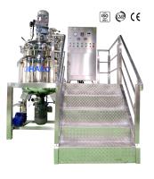 China 220V Cosmetic Making Machine Chemical Toothpaste Lotion Cream Production Line for sale