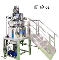 China Button Control Cream Production Line Emulsifying Homogenizer Equipment for sale