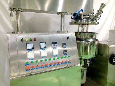 China Chemical Emulsifying Machinery 200-500l Cream Cosmetic Cream Making Machine for sale