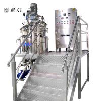China Wear Resistant Cosmetics Ointment Manufacturing Machine Vacuum Homogenizier Emulsifier for sale