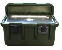 China 33L Insulated Food Transport Containers GN Pan With Seal Carrier for sale