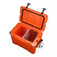 China Durable 25L Rotomoulded Product Rolling Ice Chest For Outdoor & Delivery Use for sale