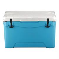 China Rotomoulded Plastic Insulated Ice Cooler Fishing Food Hard Cooler Box for sale