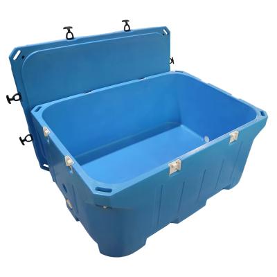 China 1000L Rotomolded Cooler Box Transport Cool Box Industrial Thermal Container Heavy Plastic Bin for Fishing Strong Insulated Tubs for sale