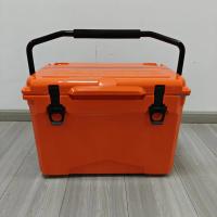 China Factory Price Industrial Coolers Modern 12QT/18QT/25QT Insulated Camping Cooler with Handle for Outdoor Rotomolded Cooler Box for sale