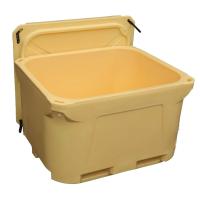 China Heavy Duty Rotomolded Cooler Box with Thick PU Foam Insulation – Customizable Insulated Ice Chest for Outdoor Use for sale
