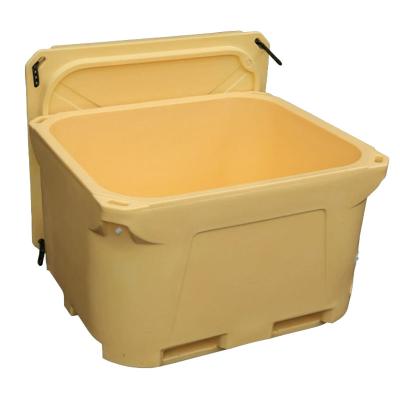 China Heavy Duty Rotomolded Cooler Box with Thick PU Foam Insulation – Customizable Insulated Ice Chest for Outdoor Use for sale