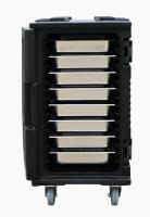 China 120L Front-Loading Insulated Food Carrier Dual Door Access Design for Catering Hot Food Transport Logistics for sale