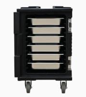 China 90L Mobile Catering Food Pan Carrier All-Terrain Wheeled Design for Outdoor Events Banquet Service for sale