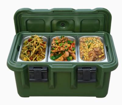 China 30L Insulated Cater Box Portable Stackable Catering Container for Hot Cold Food Transport Storage for sale