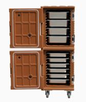 China 180L Heavy-Duty Catering Box Industrial-Grade Insulated Food Transport Container with Reinforced Frame for sale