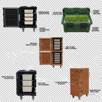 China Catering Food Pan Carrier 65L Top-Loading Insulated Thermal Box for Professional Event Banquet Service for sale