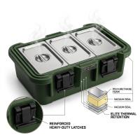 China 30L Military Insulated Food Containers Portable GN Pan Carrier Hot Meal Delivery Army Field Feeding for sale
