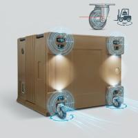 China Insulated Food Delivery Box 120L Commercial Hot Meal Transport Carrier PE Rotomolded GN Pan Cabinet 610x420x800mm for sale