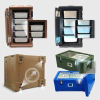 China Front-Loading Insulated Food Carrier 120L Tall Cabinet Eight GN Pans Fold-Flat Door Four Casters 610x420x800mm for sale