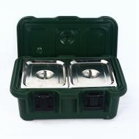 China 33L Military Insulated Top Loading Food Pan Carriers For Army Food Distribution for sale