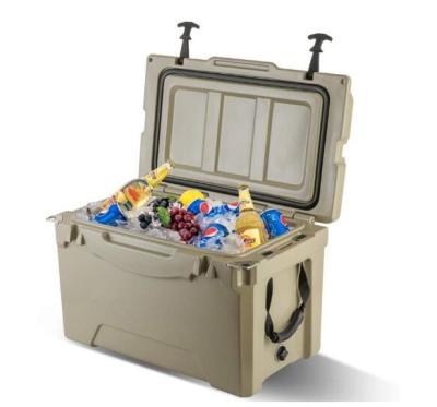 China 35 QT Rotomolded Cooler Box Heavy Duty Construction For Durable Outdoor Use for sale