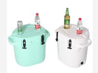 China Outdoor Rotomoulded Products Camping Round Ice Chest 25L for sale