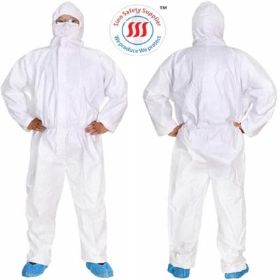China Exterminator Type 5 6 Disposable Coveralls SF Non Woven Personal Protective Clothing for sale