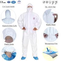 China Exterminator Type 5 6 Disposable Coveralls SF Non Woven Personal Protective Clothing for sale