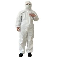 China SMS PPE S To 3Xl Type 5 6 Disposable Coveralls Cat III CE Work Wear Uniforms for sale