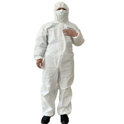 China SMS PPE S To 3Xl Type 5 6 Disposable Coveralls Cat III CE Work Wear Uniforms for sale