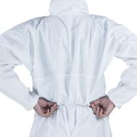 China CE Type 5 6 Waterproof Medical Gown PPE Isolation Gown Disposable Protection Clothing for sale