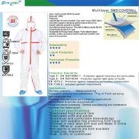 China CE Asbestos Removal Disposable Work Wear for sale