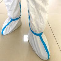 China Taped Body Protection Surgical Hazmat Suit Asbestos Removal Waterproof Disposable Coverall for sale