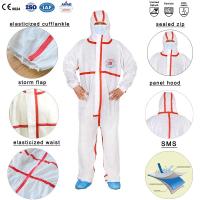 China Medical Disposable Coverall Suit 65gsm for sale