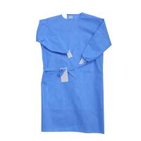 China OEM ODM Blue SMS Medical Isolation Gowns Hospital Uniform Doctor Use for sale