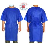 China Customized Medical Isolation Gowns AAMI Level 1 2 3 4 Disposable Surgical Gown for sale