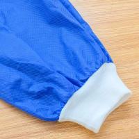 China Blue SMS PP PE Disposable Gown Waterproof AAMI Level 1 2 3 4 Dental Isolation Gown for sale