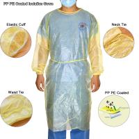 China 35gsm To 70gsm Surgical Isolation Gown Body Protection Medical Doctor Apron for sale