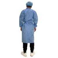 China XL XXL XXXL Medical Isolation Gowns Non Woven SMS Patient Operation Gown For Doctors for sale