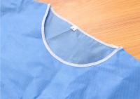China V Neck Round Neck Breathable SMS Surgical Gown 35gsm-70gsm Nurse Scrubs Sets for sale