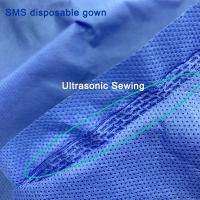 China Ultrasonic Seam Reinforced Surgical Gown for sale
