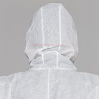 China Breathable Disposable Non Woven Coverall 25gsm-70gsm Safety Protection Clothing for sale