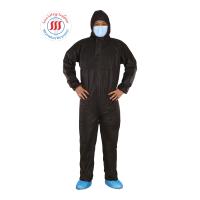 China 35gsm-70gsm Custom Polypropylene Coverall White Red Blue Green Dust Proof for sale