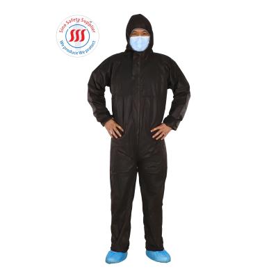 China 35gsm-70gsm Custom Polypropylene Coverall White Red Blue Green Dust Proof for sale