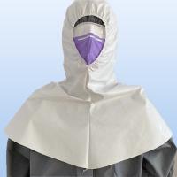 China Micro Porous Disposable Head Neck Cover Non Woven Balaclava Hood With Cape for sale