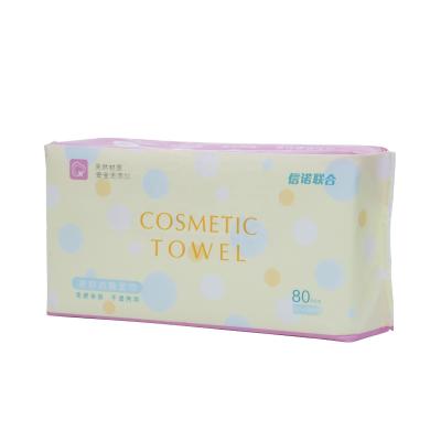China Disposable Nonwoven Dry Wipes Eco Friendly 100% Cotton Facial Tissue For Babies for sale