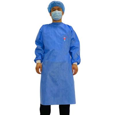 China OEM Disposable Isolation Gown With Back Tie for sale
