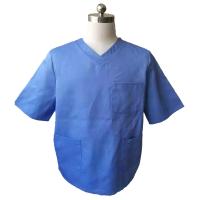 China 180gsm-220gsm Polyester Cotton Scrubs Medical Uniform Scrubs For Doctors Nurse for sale
