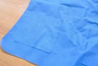 China Anti Static Two Pieces Hospital Surgical Scrubs Doctor Nurse Medical Disposable Scrubs for sale
