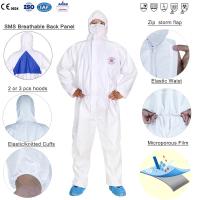 China S-XXXL High Breathability Type 5 6 Disposable Coveralls For Hot Working Place for sale