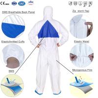 China S-XXXL High Breathability Type 5 6 Disposable Coveralls For Hot Working Place for sale