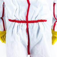 China ISO13982 Type 5 6 Disposable Coveralls One Time Use Polypropylene SMS Disposable Coverall for sale